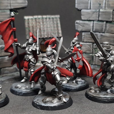 D&D Dungeon Walls Diamondlock Modular Low Brick Dnd 3d Printed - Etsy