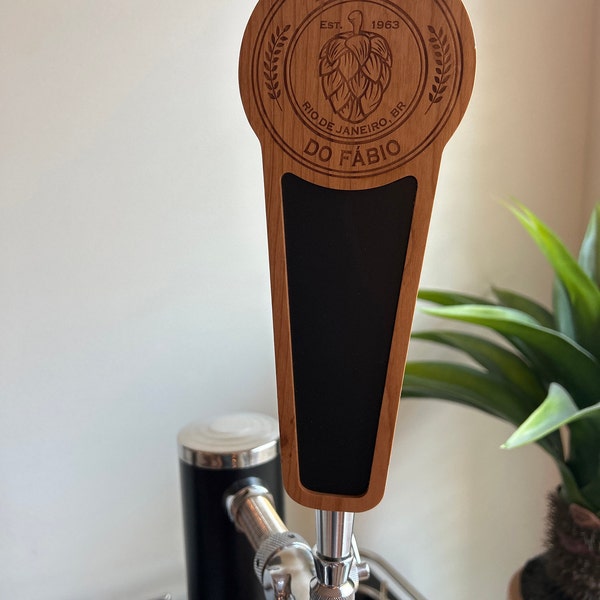 Personalized Beer Tap - Seconds and Rejected Beer Taps - Hop Edition - Etsy