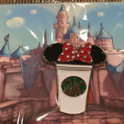 Minnie Castle Coffee Cup Pin Disney Themed Pins Minnie Mouse Pins - Etsy