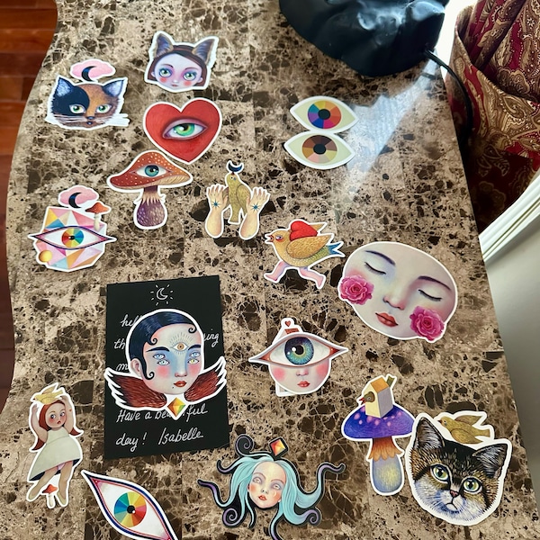 Heart and Eye High Quality Vinyl Sticker - Eye Love You - Etsy