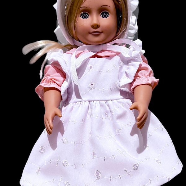 Little House Pioneer 1800s Dress, Bonnet, Drawers With 2 Aprons Pdf ...