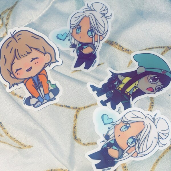 Raze Valorant Waterproof Vinly Die-cut Sticker - Etsy