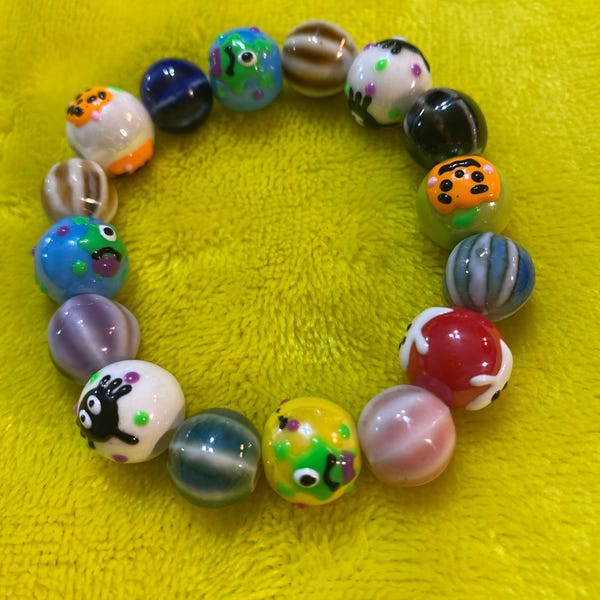 Glass Flower Stems-beautiful Lampwork Flowers 7 - Etsy