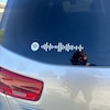 Custom Spotify Song Code Vinyl Decal Song Code Sticker Music Code Decal ...