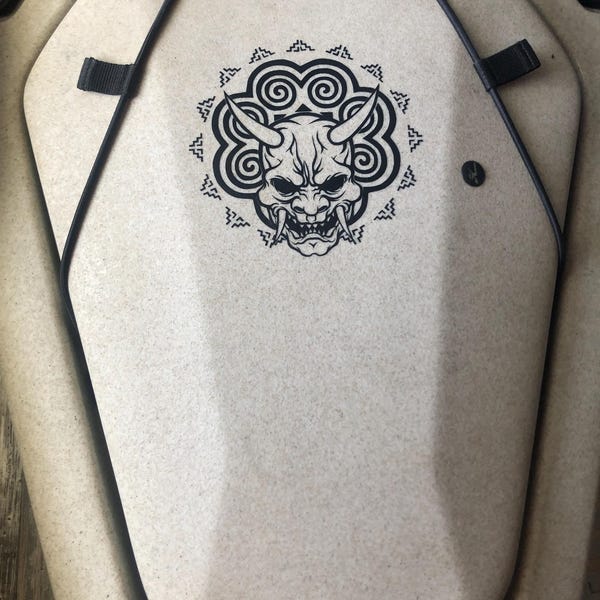 Oni Hannya Mask Decal Bumper Sticker - Etsy