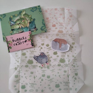 Frog Stack Big Frog Sticker Durable Sticker Laptop Sticker Vinyl Toad Sticker Deco Stickers Cute ...