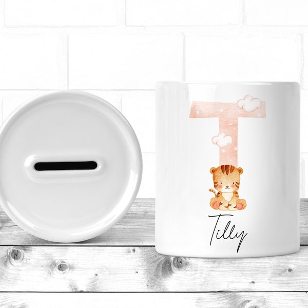 Dye Sublimation Ceramic Coin Bank Mockup | Add Your Own Image and ...