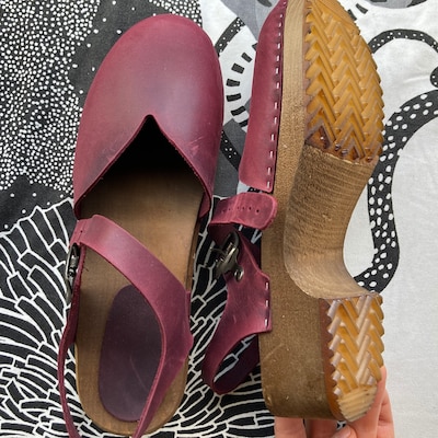 Strappy Heeled Sandals, Black Platform Sandals, High Heel Clogs, High ...