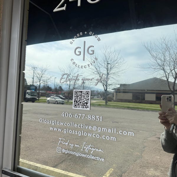 Storefront Window Decal - Premium Quality Vinyl Sticker for Business ...