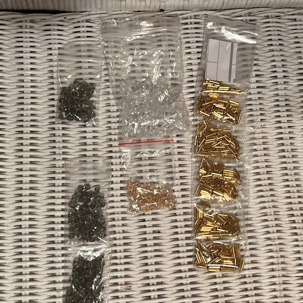 Swarovski 6mm Brass Cupchain Connector Link, Cup Chain Connector With ...