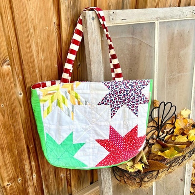 Ruffle Big Shoulder Bag Shopper Bag Sewing Patternojbg0001 - Etsy