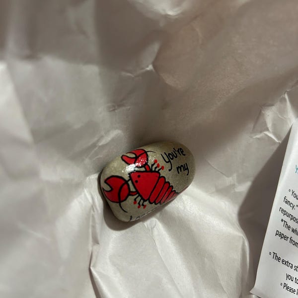Friendship Stone - Hand Painted Rock - "life is Better With Friends ...
