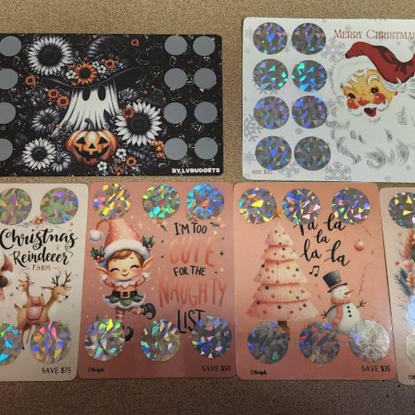 Happy Birthday Savings Scratch off | Scratch and Save Savings Challenge ...