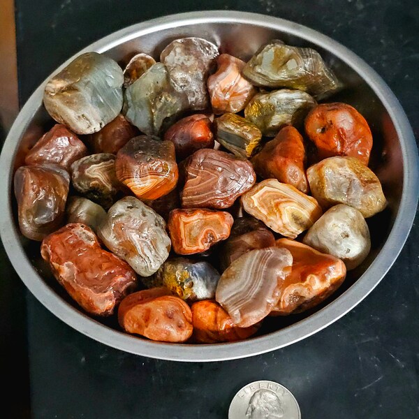 Lake Superior Agate, All Natural Agate, Rough Agate, as Found ...