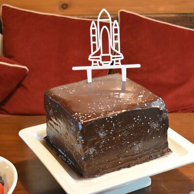 Space Shuttle 225-A024 Cake Topper - Etsy