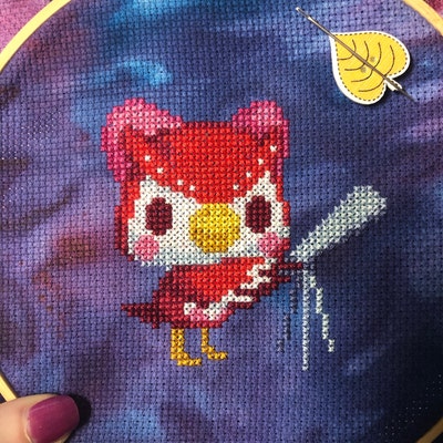 Animal Crossing Celeste Cross Stitch Pattern - Etsy