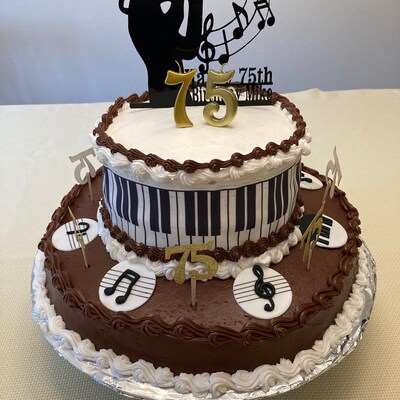 Trombone, Cake Topper, Music, Treble Clef, Brass Instrument, Musician ...