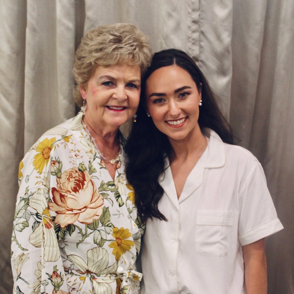 Vintage Garden OCHRE Bridesmaid Robes | Floral Pattern Bridesmaid Robe ...