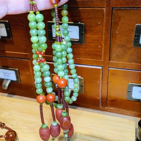 Rayon Silk Thread Mala Jewellery Thick Tassels - 8cm - Various Colours ...