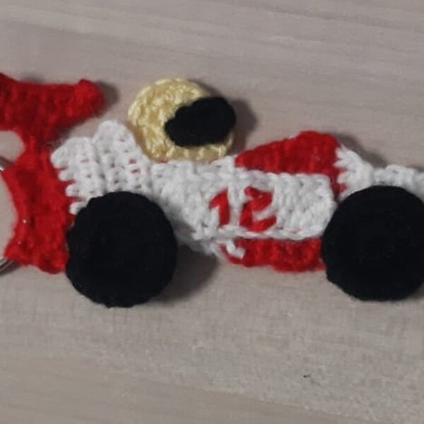 Racing Car Crochet Applique Pattern Instant Pdf Download - Etsy