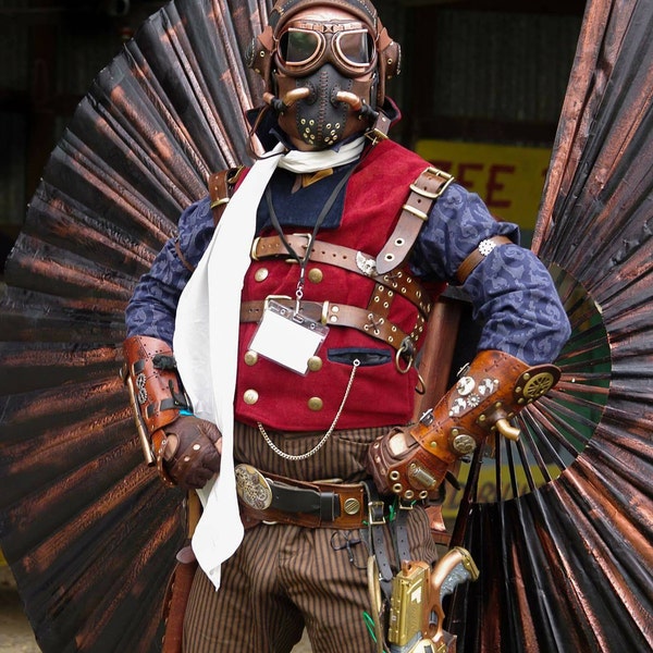 Steampunk Mask Pattern - DIY Mask - Pdf Download - Video Tutorial - Etsy