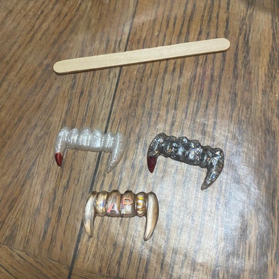 Resin Vampire Fangs Flexible Plastic Mold - Etsy