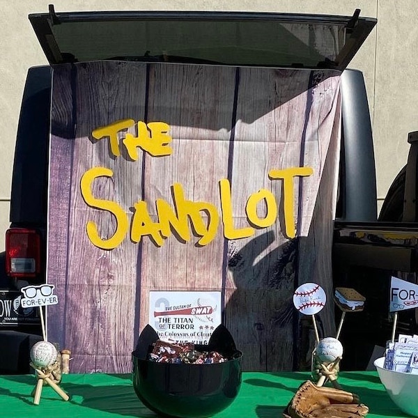 The Sandlot Wood Sign - Baseball Party Backdrop Sign - the Sandlot ...