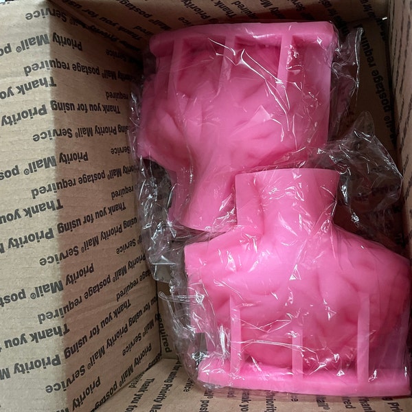 Cool Skull Snake Silicone Candle Mold Candy Chocolate Making Business ...