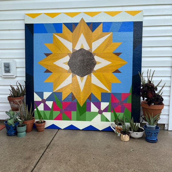 Black Lab Retriever Barn Quilt Pattern and Directions for Painting This ...