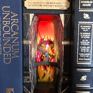 Wizard Duel Book Nook DIY Kit - Etsy