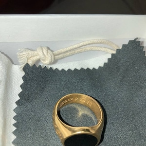 888 Angel Number Signet Ring, 888 Ring by Merchants of the Sun, Unisex ...