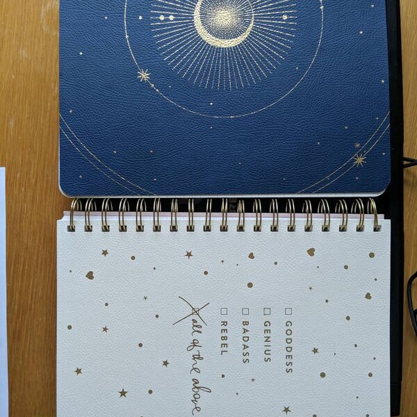 FRINGE STUDIO "standard Notes Teal" Spiral Notebook | Faux Leather | 9. ...