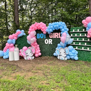 Watercolor Girl Elephant Clip Art, Very Cute Little Peanut,pink Gray ...