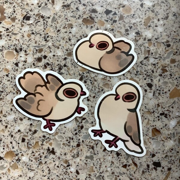 Chesapeake Bay Chibi Birds Sticker Sheet - Etsy