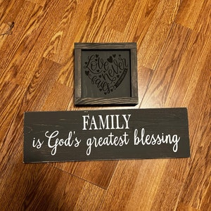 Mini Religious Signs Scripture Sign Bible Verse Block Sign | Etsy