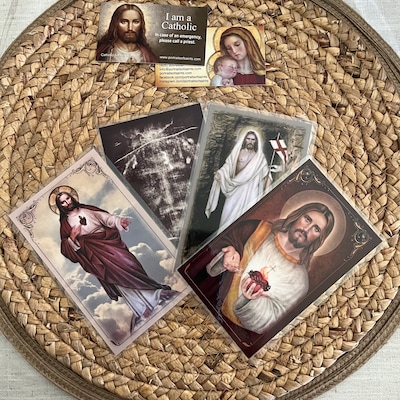 The Resurrection of Jesus Christ Holy Card, Easter - Etsy