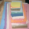 10 Assorted Colors of Handmade Recycled Paper Envelopes, Available in ...