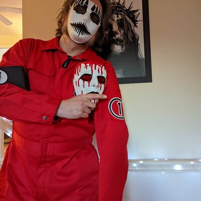 Slipknot Styled Jumpsuit Coverall Overall Uniform Cosplay - Etsy UK
