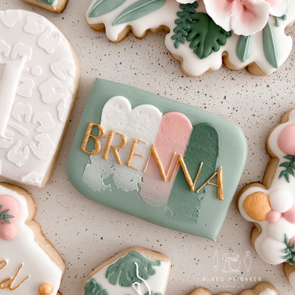 Fancy Rectangle Cookie Cutter - Etsy