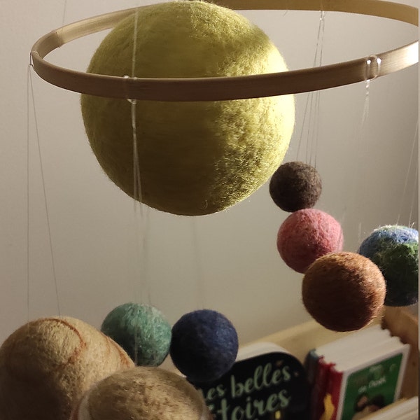 Big Set of Planets Mobile,solar System Mobile, Cosmos Education Toy ...