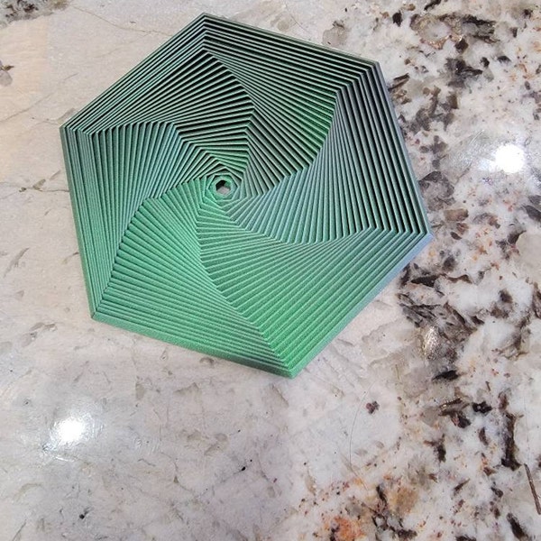 Icosahedron 3D Printed Model 20 Sided Polyhedron 4 Inch - Etsy