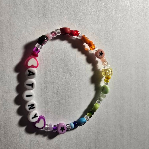 ATEEZ Bias Bracelets: Custom Kpop Bead Bracelet - Atiny Gift (FREEBIES ...