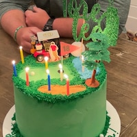 Fore Tee Cake Topper, Golf 40th Birthday Cake Topper, Birthday Party ...