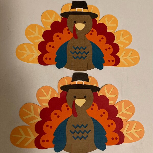 3D Cute Turkey Pop Up, Thanksgiving Turkey Centerpiece Decor Template ...
