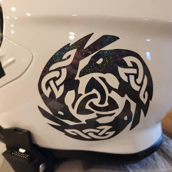 Flames Vinyl Decal Set, Motorcycle Tank Fire Decal Kit, 2 Flames ...