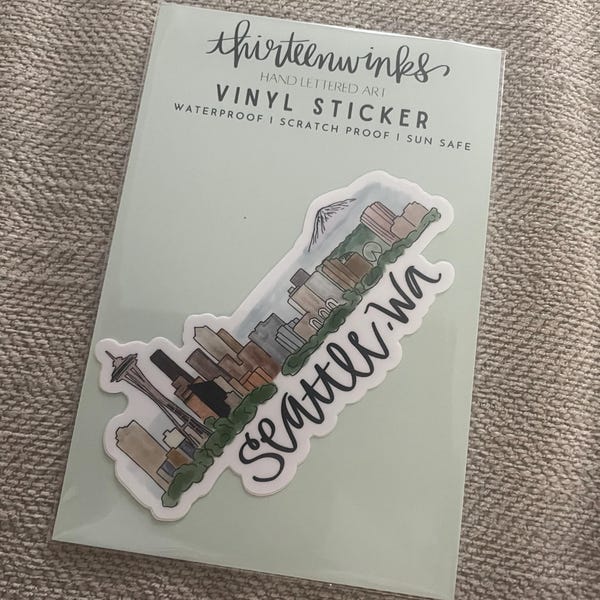 Savannah Georgia Skyline Sticker - Etsy