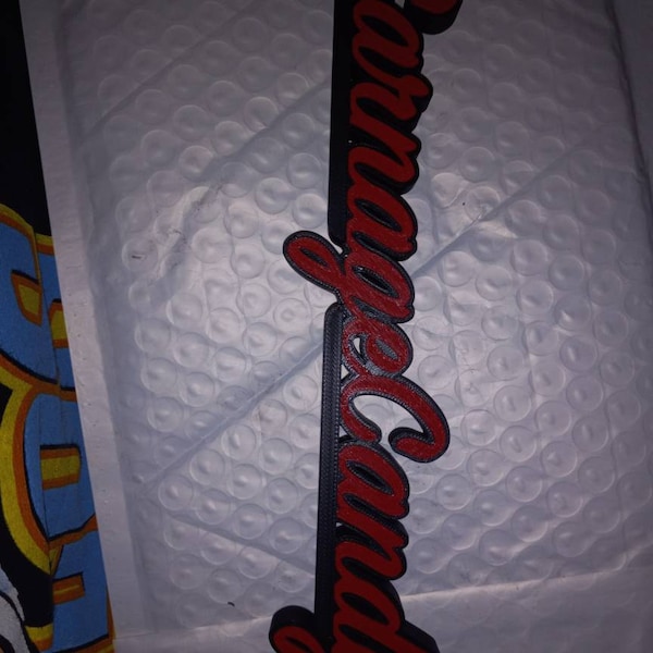 Desk Name Plate, 3D, Multi-color, Custom Made, Desk Accessories, Office ...