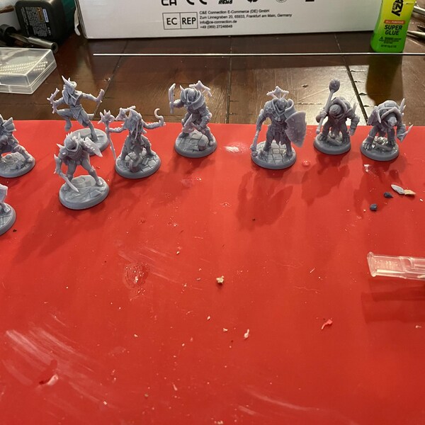 Box of Minis - Dnd, Dungeons and Dragons, Tabletop Gaming, Miniature ...