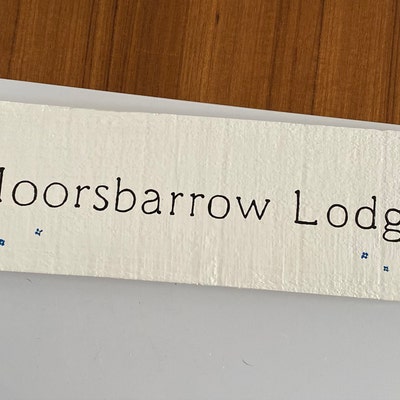 Personalised Painted Wooden Sign for House Garden Gate Outdoor - Etsy