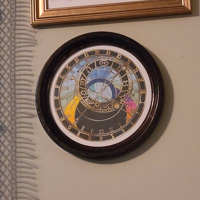 Wooden Round Frame, Round Picture Frame, Round Frame, Choose Size: 4 X ...